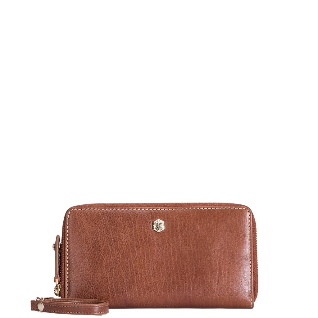 Jekyll and Hide Zulu Leather Double Zip Purse - Luggage Warehouse